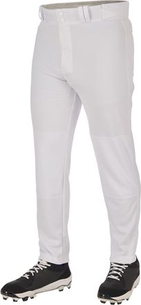 Champro Herren Triple Crown 2.0 Tapered Bottom Baseball Pants Hose, Weiss/opulenter Garten, Medium