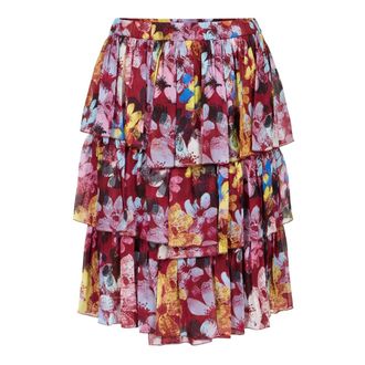 Iceberg Femme, Jupes, Multicolore, Taille: 38 FR Ruffled Comfort Fit Skirt