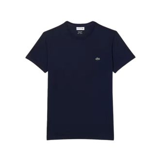 Lacoste Homme, Tops, Bleu, Taille: 4XL Girocollo T-shirt