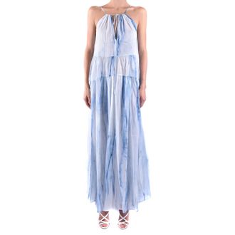 Dondup Elegantes Maxikleid - - Dresses - Damen - Blau - M