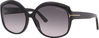 Tom Ford Lunettes de Soleil CHIARA-02 FT 0919 Shiny Black/Grey Shaded 60/17/135 femme