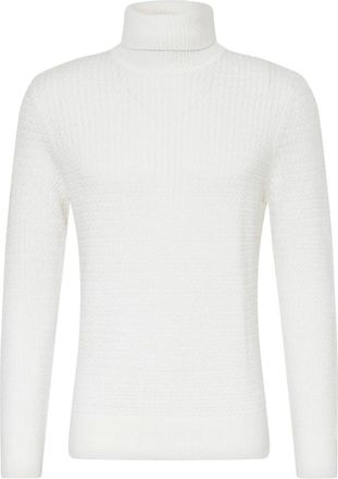 Strellson Homme, Pulls, Blanc, Taille: 2XL Pull &agrave; Col Revers
