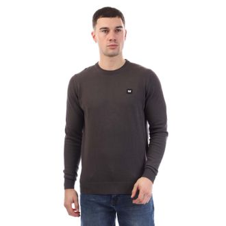 Weekend Offender Argentina Sweatshirt für Herren, Rundhalsausschnitt, Baumwolle (Holzkohle)