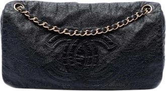 Chanel Sac port&eacute; &eacute;paule Pre-owned - Femme - Pre-owned - Noir - Taille: ONE Size