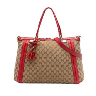 Gucci Pre-owned Bella Tote - Femme - Pre-owned - Beige - Taille: ONE Size