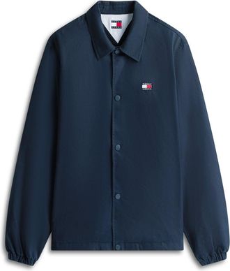 Tommy Hilfiger Overshirts aus einem Baumwollgemisch mit Logo-Stickerei in
