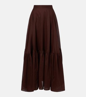 Plan C Jupe longue en coton