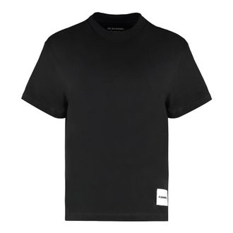 Jil Sander 3er-Pack Kurzarm T-Shirt Set - - Tops - Damen - Schwarzk - XS