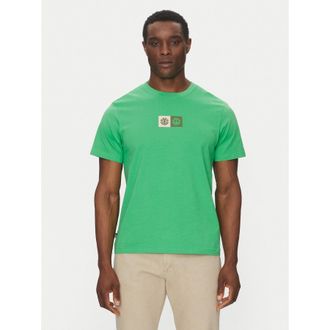 Element T-Shirt ELYZT00492 Gr&uuml;n Regular Fit