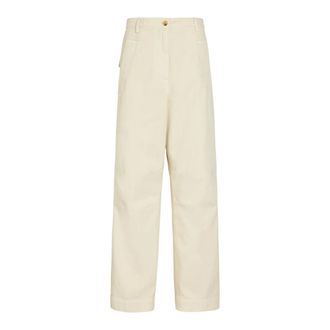 Dries Van Noten Femme, Pantalons, Beige, Taille: 38 FR Pantalon Pincks