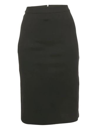 Armani jersey pencil skirt - Schwarz