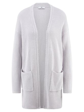 Peter Hahn Long-Strickjacke Peter Hahn grau