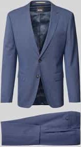 HUGO BOSS Slim Fit Anzug aus Schurwoll-Mix Modell H-HUGE-2Pcs-253