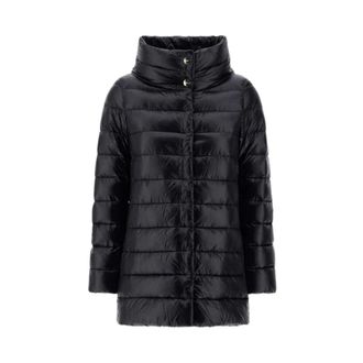 Herno Damen, Jacken, Schwarzk, LGr&ouml;&szlig;e
