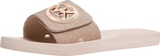 Michael Kors Damen Mk Charm Slide Sportsandale, Roségold, 37 EU