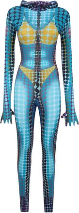 Jean Paul Gaultier Damen, Jumpsuits & Playsuits, Mehrfarbig, SGr&ouml;&szlig;e