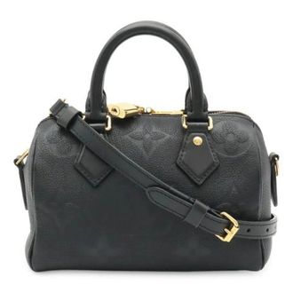 Louis Vuitton Pre-owned Speedy Bandouliere Monogram Empreinte Handbag - - Pre-owned - Damen - Schwarzk - ONE SIZE