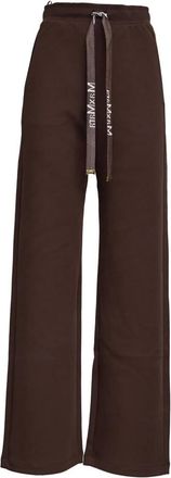 Max Mara Femme, Pantalons, Brun, Taille: 38 FR Wide Pantalons