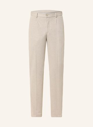 Paul Paul Anzughose Regular Fit Aus Jersey beige