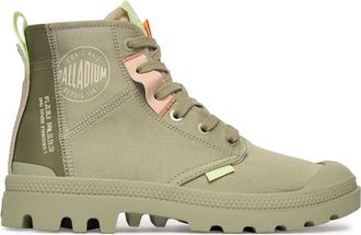 Palladium Schn&uuml;rstiefeletten Palladium Pampahi Urbanlayer 94668-230-M Gr&uuml;n