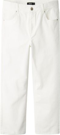 LMTD Limited Herren Nlmtazza TWI Dad Straight Pant Noos, Bright White, 134