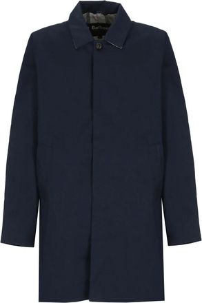 Barbour Homme, Manteaux, Bleu, Taille: S Imperm&eacute;able bleu avec col et poches