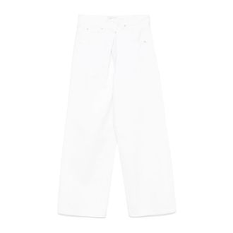A Gold E Vana Fold Jean - - Jeans - Damen - Wei&szlig; - W26