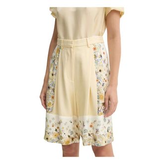 Munthe Fabiane Shorts - Femme - Shorts - Beige - Taille: 36 FR