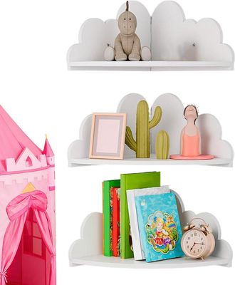 Generico Eckregal, 3 St&uuml;ck, Organizer f&uuml;r die Wandmontage, Eckregale zur Aufbewahrung von Schlafzimmern, f&uuml;r Wohnzimmer, Schlafzimmer, Badezimmer, B&uuml;ro, Apartm