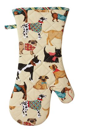 Ulster Weavers Müslischale/Suppenschale mit Hundemotiv Fehdehandschuh elfenbeinfarben