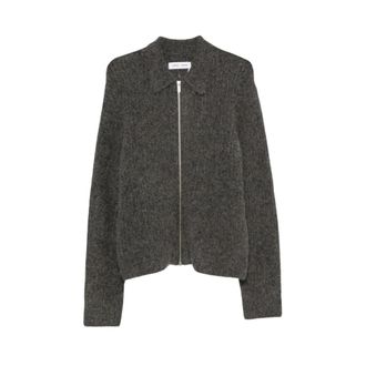 Sams&oslash;e & Sams&oslash;e Sajob Zip Cardigan - - Knitwear - Herren - Grau - M