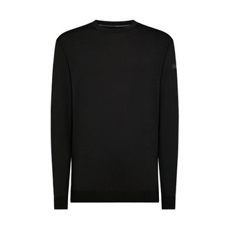 Roberto Ricci Design Schwarzes Crewneck-Sweatshirt - - Sweatshirts & Hoodies - Herren - Schwarzk - S