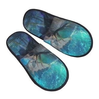 Generic Hiver Pantoufles &Eacute;lan Unisexe Pantoufles L&eacute;gers Chaussons DInt&eacute;rieur Pour Femmes Homme Invit&eacute; M