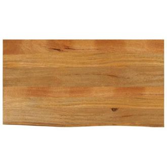 vidaXL Dessus de table &agrave; bord vivant 120x60x2,5cm bois massif manguier vidaXL
