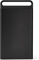 Lexon Porte Carte de Visite Professionnel Nomaday pour Hommes et Femmes, étui de Voyage avec Finition élégante en Aluminium - Noir