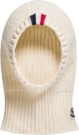 Moncler Balaclava Natural - - Accessories - unisex - Wei&szlig; - L