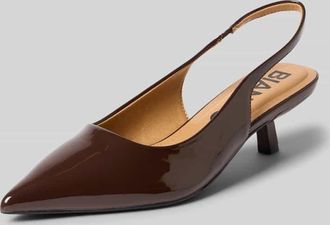 Bianco Pumps mit offener Ferse