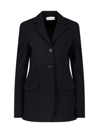 Sportmax Single-Breasted Viscose Blazer