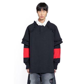 Simone Rocha Layered Ruffle Rugby Shirt