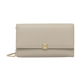 Coccinelle Portefeuille grand rabat - Femme - Sacs - Beige - Taille: ONE Size