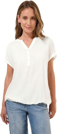 Cecil Damen 3411632 Bluse, Vanilla White, XL