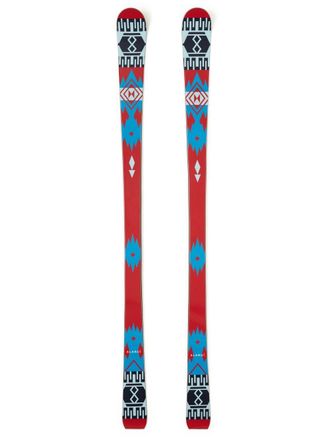 Alanui skis Icon à imprimé graphique (164 cm) - Rouge