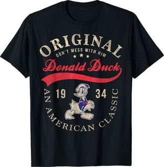 Disney Donald Duck American Classic Graphic T-Shirt T-Shirt