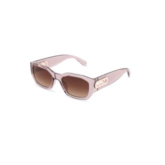 Furla Femme, Accessoires, Rose, Taille: 54 MM Lunettes de soleil rectangulaires