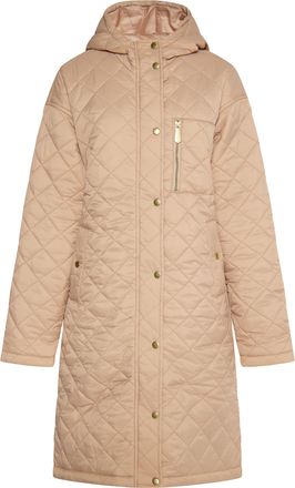 Faina Leichter Steppmantel Damen Kamel