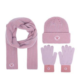 Roxy Set M&uuml;tze, Schal und Handschuhe Roxy WBEO-RX-SW346-004-AW26 Helllila