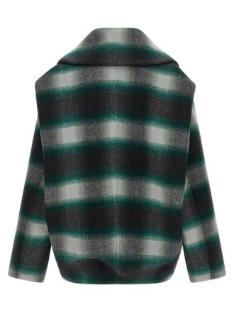 Balenciaga Workwear Cocoon Jacket - Green