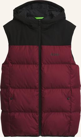 HUGO BOSS Jacke Ow_Block-X Vest Hd Regular Fit pink