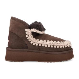 Mou Femme, Chaussures, Brun, Taille: 39 EU Mini Eskimo Platform Boot