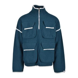 BONSAI Maglia - - Knitwear - Herren - Gr&uuml;n - L